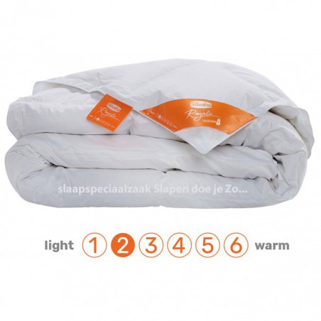 Silvana Royale donzen dekbed LIGHT uitvoering 02