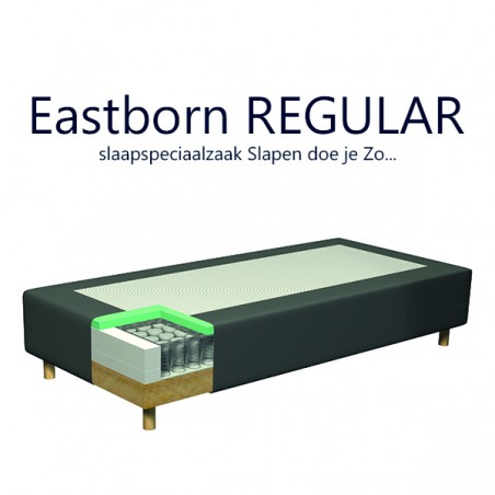 Eastborn REGULAR BOXSPRING éénpersoons (excl. matras).
