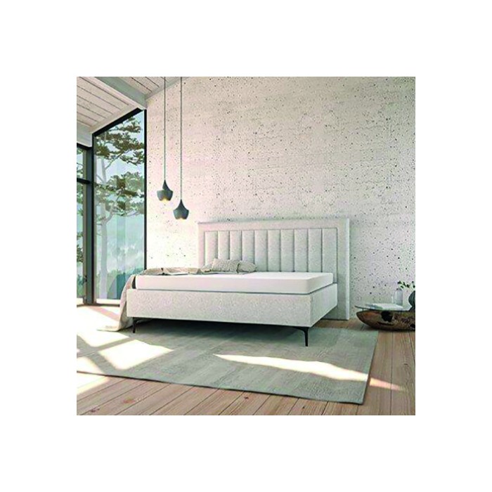 TEMPUR DESIGN BED PURE met ARC schotelbodems.